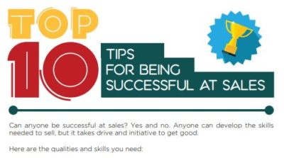 Top 10 Tips for Being Successful at Sales - MediaDev